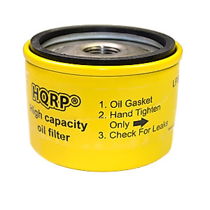 HQRP 2-pack Oil Filter compatible with Ferris 1000Z, IS2000Z, IS3000Z, IS3100Z Series Lawn Mowers (equipped with Kohler engine only), part 5021144X1 Replacement
