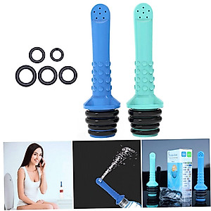 BEAHING Portable Bidet for Toilet Travel Bidet Sprayer Postpartum Bide Bottle Shower Pipe for Baby Women Bedridden Patient 2PCS, Portable Bidet