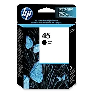 HP45 Black Cartridge S HP45 Black Cartridge S