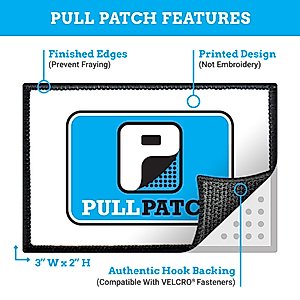 Be Brave Enough to Suck At Something New | Hook and Loop Attach for Hats, Jeans, Vest, Coat | 2x3 in | by Pull Patch