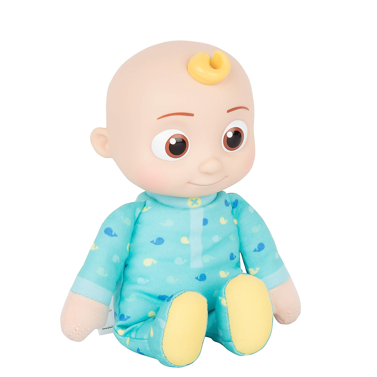 CoComelon 8-Inch JJ & Melon Plush 2-Pack - Officially Licensed - Soft Squishy Stuffed Animal Doll Toy Figures - Easter Basket Stuffer Gift for Kids, Boys, Girls, Toddlers, Preschoolers - Ages 1-3