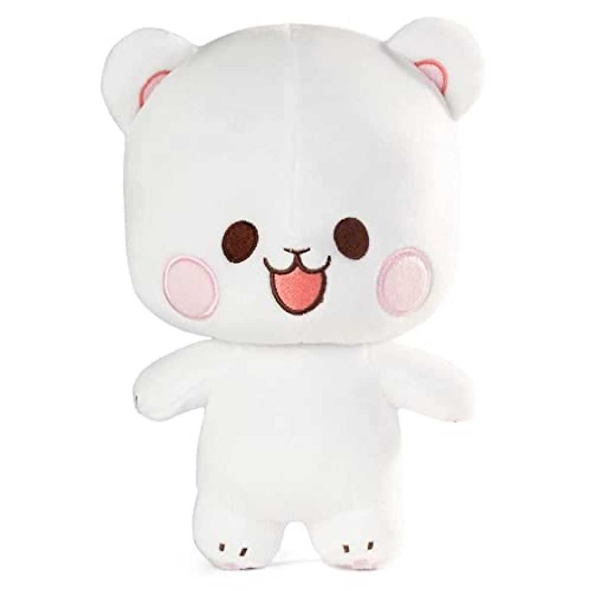 2023 New Milk and Mocha Plush - 7" Cute Milk Bear Stuffed Animal Plushies Toy for Fans Gift - Great Easter Basket Christmas Stocking Stuffers for Kids Boys and Girls