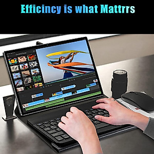 Tablet 10.1 inch AndroidTablet PC, Computer Tablets 8GB RAM 256GB ROM with Dual Camera, 4G LTE 5G WiFi Office Tablet with 7000mAh Lithium Battery, Pefect Gift (Blue)