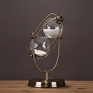 LIRUXUN Hourglass Ornament Home Living Room TV Stand Ornament Wine Rack Model Room Crafts Study Decoration