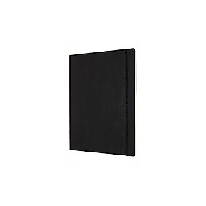 Moleskine PRO Notebook, Soft Cover, XXL (8.5" x 11") Professional Project Planning, Black, 192 Pages