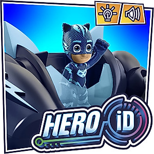 PJ Masks Robo-Catboy Preschool Toy with Lights and Sounds for Kids Ages 3 and Up, Catboy Robot Suit with Catboy Action Figure