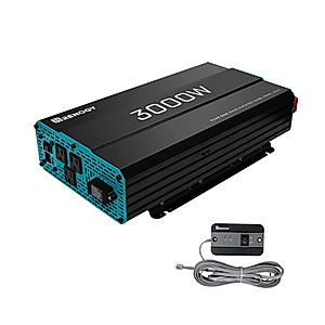 Renogy 3000W Pure Sine Wave Inverter + Renogy Rover 40 Amp MPPT Solar Charge Controller