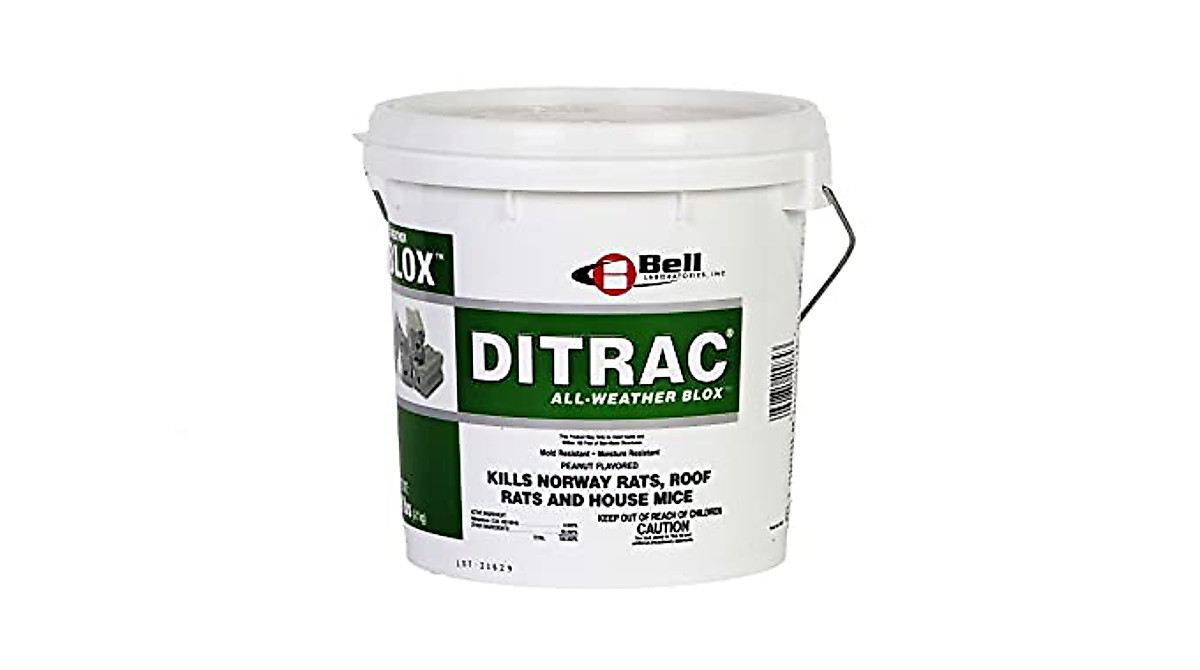 Bell Labs Ditrac Blox 4# Rodent Poison Bait- Diphacinone — 🛍️ The ...