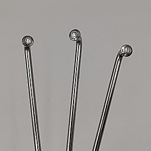 36pcs Diameter 2.6mm 304 Stainless Steel Electric Bike Spokes J-Bend Round Body Silver Electric Bike Spokes (Color : Length 165mm)