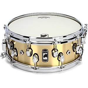 Mapex Black Panther Metallion Snare Drum - 14 x 5.5 inch - Brass