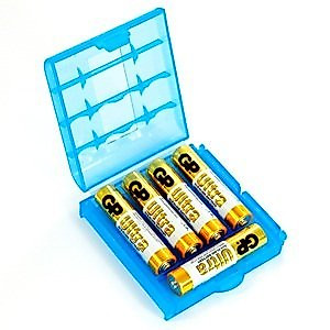 TheLovelyBird 4PCS of AA/AAA 4 Cell Battery Case/Holder