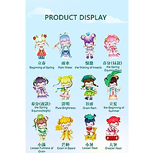 ROBOTIME Blind Box Set Surprise Action Figure Collectible Kawaii Figures Random Art Toys Hot Cute Nanci Figure Dolls Creative Gifts (Whole Set)