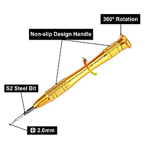 IKPEK 1Pcs PS5 SSD Screw and 1Pcs Ring Replacement and 1Pcs Screwdriver for Sony PS5 Playstation 5 Console Solid State Drive