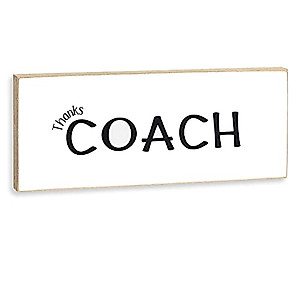 Thanks Coach Gift to Autograph for Best Coach Ever Sign - Team Gifts for Players to Personalize Coaching Staff - Coaches Gift for Volleyball, Cheer, Softball, Swim Team