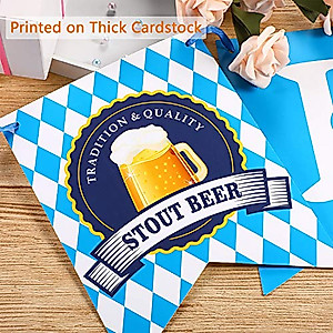 Oktoberfest Banner German Beer Festival Decorations Bavarian Oktoberfest Party Supplies
