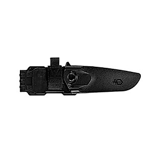 Gerber Gear Principle - Fixed Blade Knife for Camping, Fishing & Hunting Gear - Black