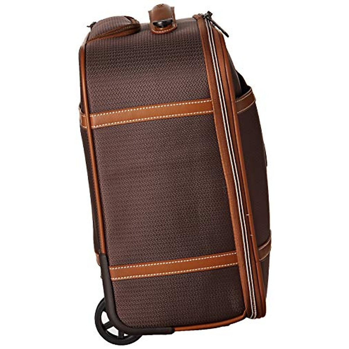 DELSEY Paris Chatelet Soft Air Luggage Under-Seater with 2 Wheels, Chocolate, Carry-on 16 Inch