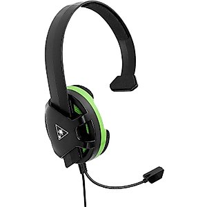 Turtle Beach Recon Chat Xbox Headset for Xbox Series X, Xbox Series S, Xbox One, PS5, PS4, PlayStation, Nintendo Switch, Mobile, & PC with 3.5mm – Glasses Friendly, High-Sensitivity Mic - Black