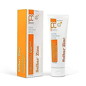Solbar Zinc Sun Protection Cream SPF 38 4 oz (Pack of 2)