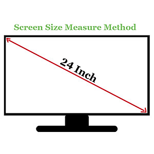 HP 24F LED-Backlit 24 Inch Anti-Glare FHD (1920 x 1080) Monitor, | VGA Port, HDMI | 16.7 Million Colors, Viewing Angles: Horizontal: 178° Vertical: 178°, 5ms Respond Time, Black & Silver (Renewed)