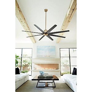 Fleet - 72 Inch Ceiling Fan-Satin Nickel Finish