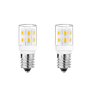 Makergroup 12V E12 LED Bulbs for Particular 12V Refrigerator Light Bulb Ice Maker Water Dispenser WR02X12208, WR01X37886, 416099 Daylight White 6000k Non Dimmable Pack of 2