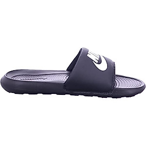 NIKE Men's Victori One Slide Trail Running Shoe, Black White Black, 9