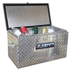 Lund 4400 12-Gallon Aluminum Cooler, Silver