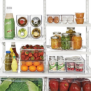 iDesign Fridge/Freeze Binz Turntable, Clear