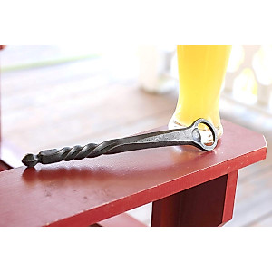 Bottle Opener - Black Dog Ironworks | Beer Opener, Hand Forged Iron Git for Men | Cool Gift for Him, Groomsmen, or Fathers Day | Legendary