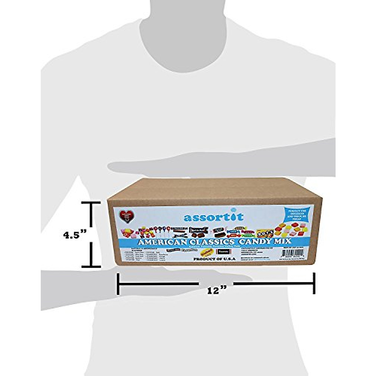 Bulk Fruit and Chocolate Candy Assortment - Tootsie Roll Fruit Chews and Original Chocolate Midges, Tootsie Pops, Starburst and Dots - 9.5 lbs - Variety Value Bundle - Individually Wrapped, 152 oz.