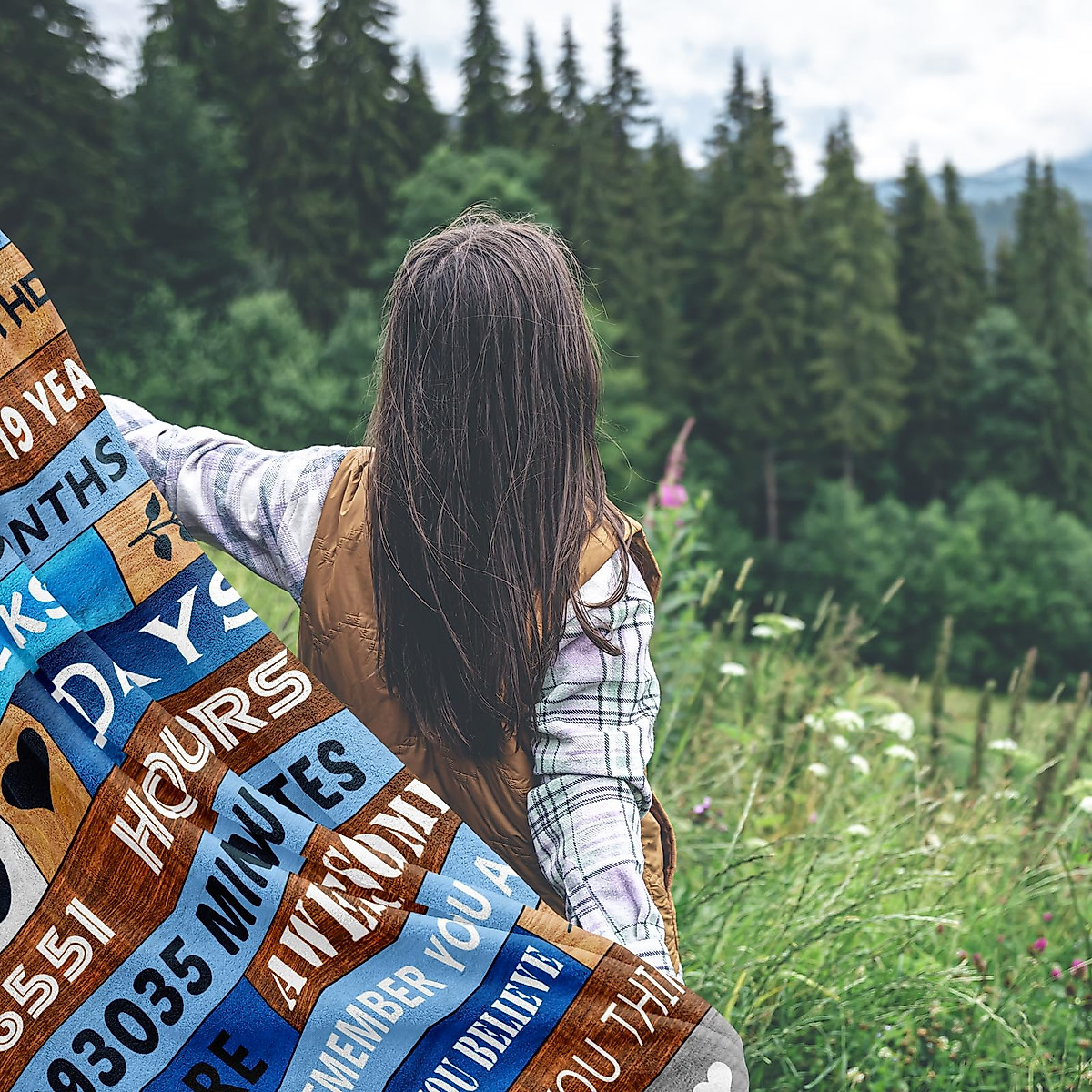 Gifts for 19 Year Old Female/Male/Boy/Girl,19th Birthday Gifts for Boy/Girl,19 Year Old Girl Birthday Gifts,Back in 2005 Birthday Blanket 60”x50”