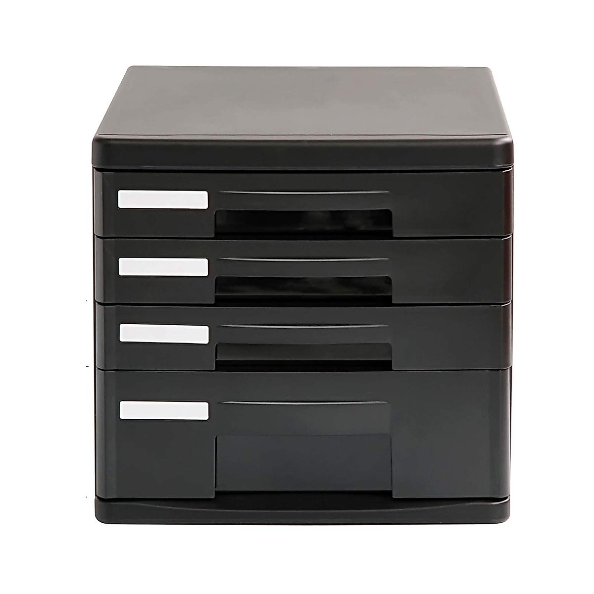 LEYT File Drawer Desktop - 4/5 Drawers File Cabinet, for Office Supplies, Desk Accessories, PP Material Durable and Pollution Free. (Size : 4 Draws)