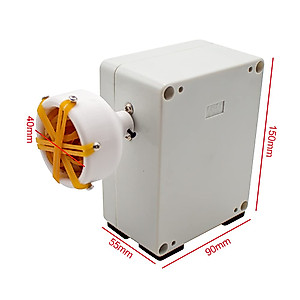 Portable Professional Lure Fishing Rod Winding Machine DIY Fishing Rod Epoxy Resin Rotating Gluing Machine 0-30RPM Adjustable