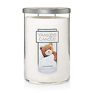 Yankee Candle Soft Blanket Large 2-Wick Tumbler Candle, Fresh Scent
