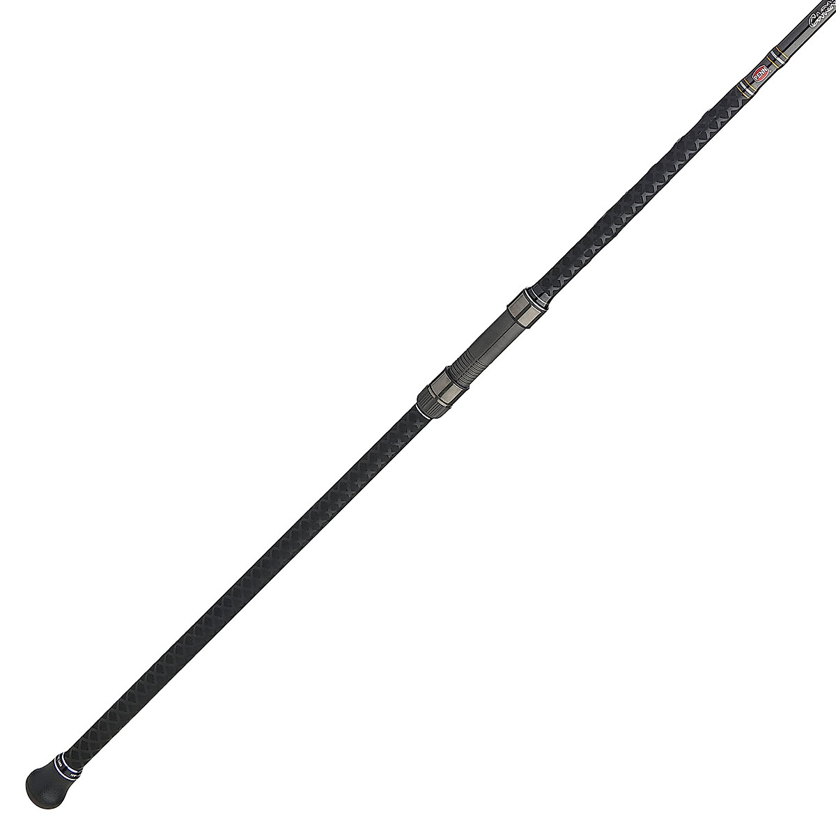 PENN Carnage III Surf Spinning Fishing Rod, Silver/Black/Gold, 10' - Medium Heavy - 20-40lb - 2pc