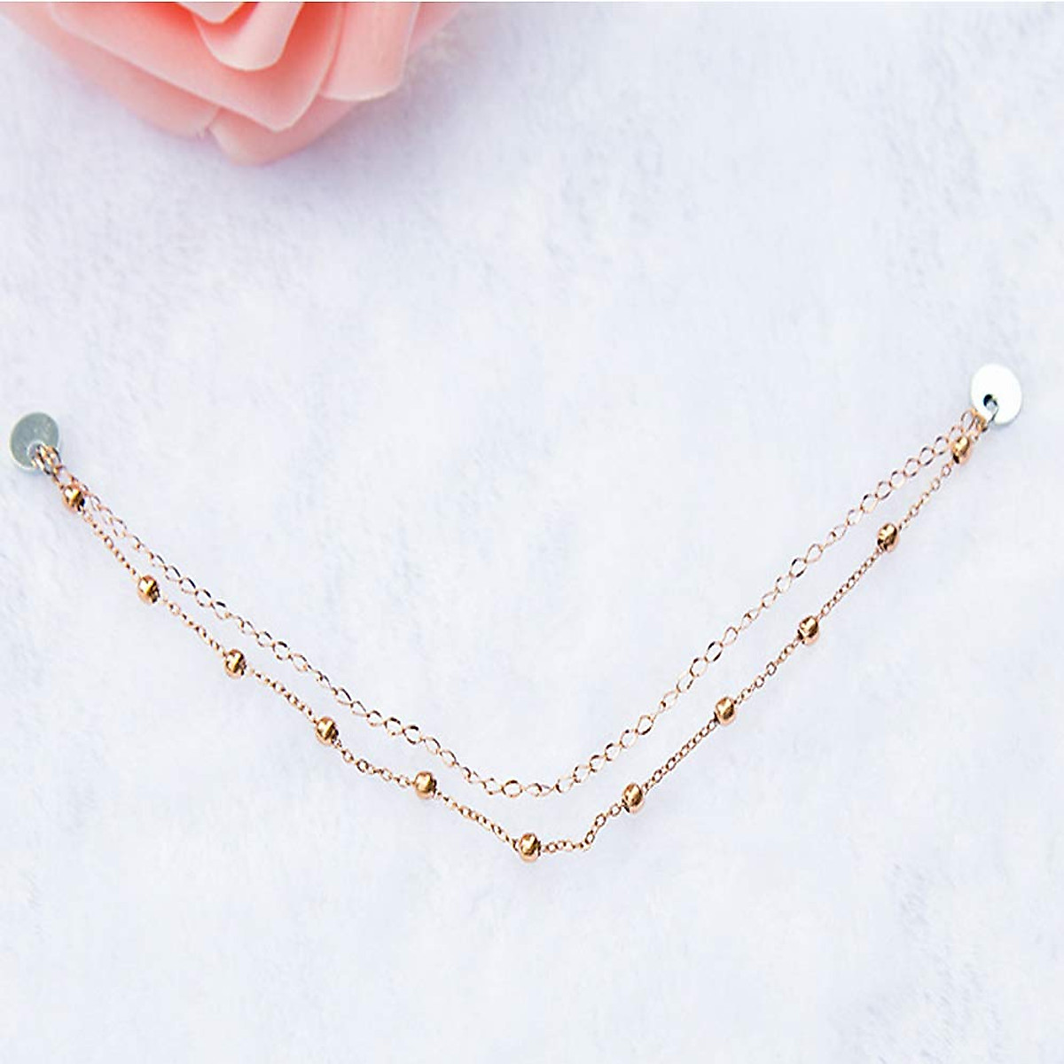 Kalimba Trill Chain Tremolo Kalimba Piano Chain Sand Music Instrument Chain for Finger Piano Thumb Piano Golden