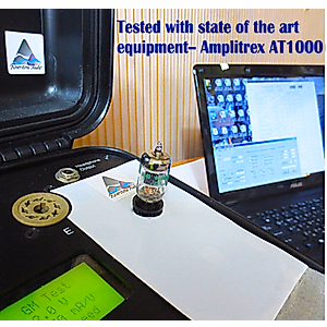 Riverstone Audio - Tested/Matched Pair (2 Tubes) 7-Pin JAN 5654W Fully-Tested Vacuum Tubes - Upgrade for 6AK5 / 6J1 / 6J1P / EF95 - JAN 5654W Platinum Grade Pair