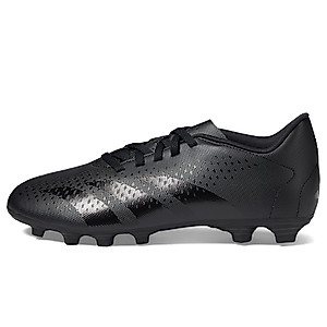 adidas Predator Match Unisex-Child Shin Guards Accuracy.4 Flexible Ground Black/Black/White 4.5