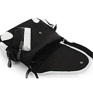 ISaikoy Casual Canvas Messenger Bag Satchel Crossbody Bag Handbag Shoulder Bag Color Q109