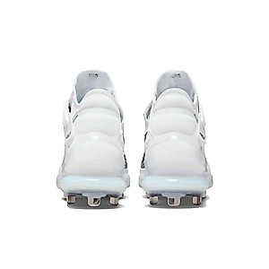 Nike Force Zoom Trout 7 Metal Cleats White | Silver Size 9.5