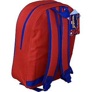 Ruz Spiderman 15" School Bag Backpack (Red-Blue)