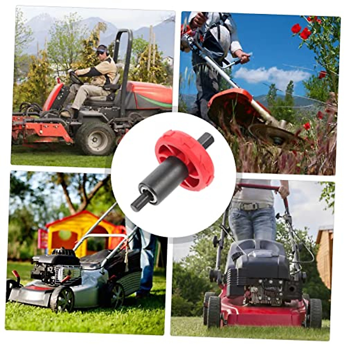 Milisten 1pc Motor Starter Drill Bit Craftsman Trimmer Attachment Engine Starter Adapter electic Lawn mowers Start Adapter Synthetic Steel Handheld Electric Drill