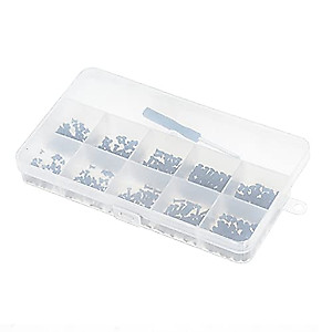 500Pcs M2 M2.5 M3 KM Screw Black Zinc Plated Flat Head Phillips Screws Laptop Notebook Computer Screws Set Kit Carbon Steel Screws Black zinc Plated