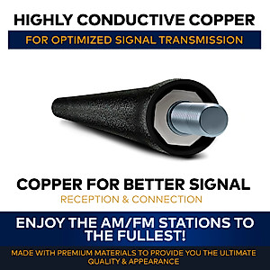 16 Inch Antenna Mast for Toyota Corolla Matrix Prius Yaris Solara