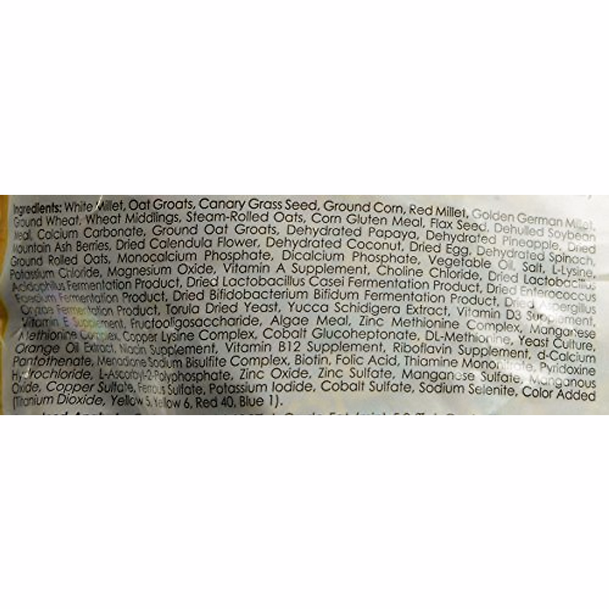 Vitakraft Vita Smart Gourmet Parakeet Food - Vitamin-Fortified - Daily Pet Bird Food 2 Pound (Pack of 1)