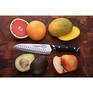 EAGLES KITCHENWARE Chef's Knife – Eagles Power Series – AUS10 Japanese Super Steel – Vacuum treated– Gift Box & Blade Guard (7" Chef's Knife)