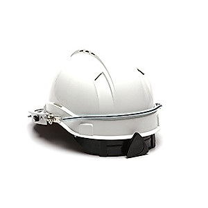 Pyramex Lightweight Aluminum Hard Hat Adapter,silver