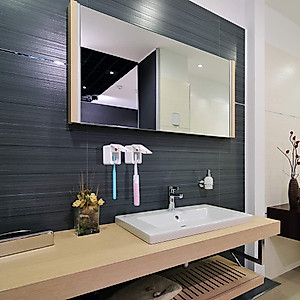 Wagner & Stern UV Toothbrush Sanitizer. Rechargeable Battery, 3D Design, Compatible with All Brush Heads.