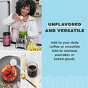 Ancient Nutrition Collagen Powder Protein with Probiotics, Unflavored Multi Collagen Protein with Vitamin C, 45 Servings, Hydrolyzed Collagen Peptides Supports Skin and Nails, Gut Health, 16oz